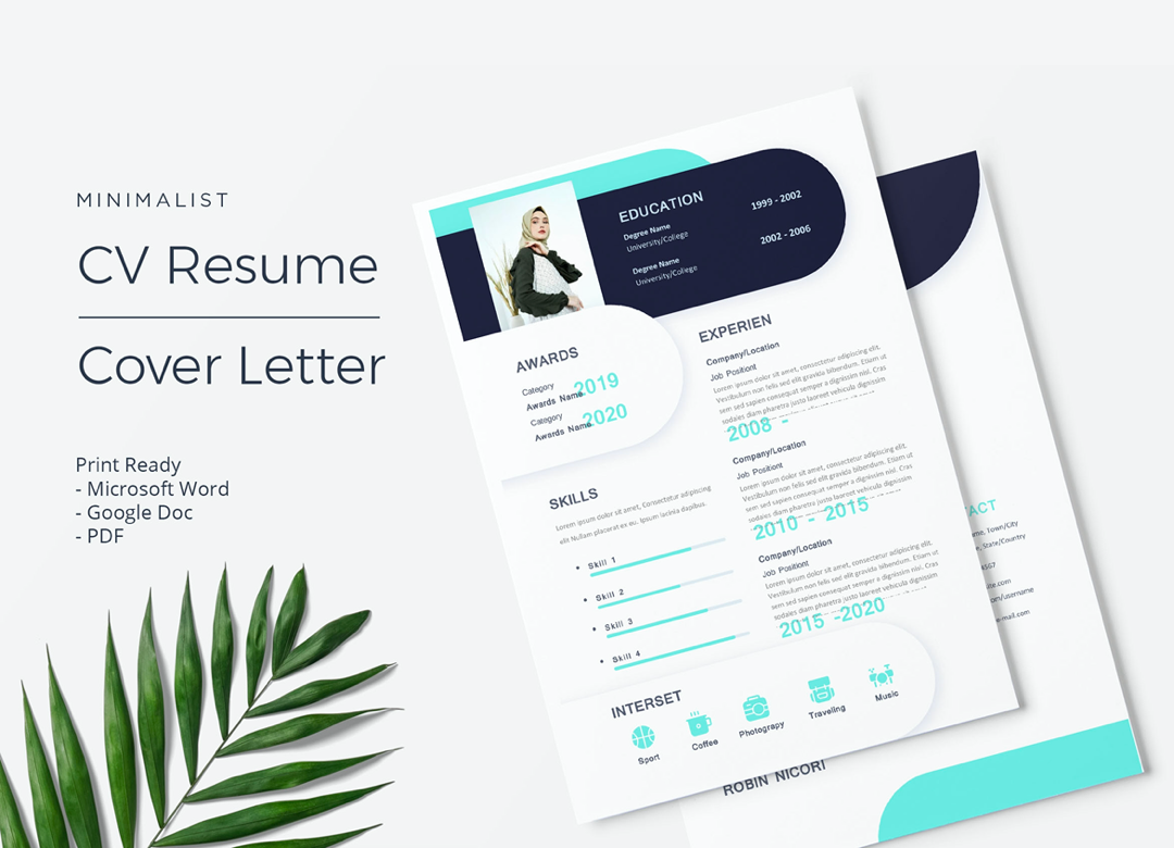 James - CV Resume Template | Designspace