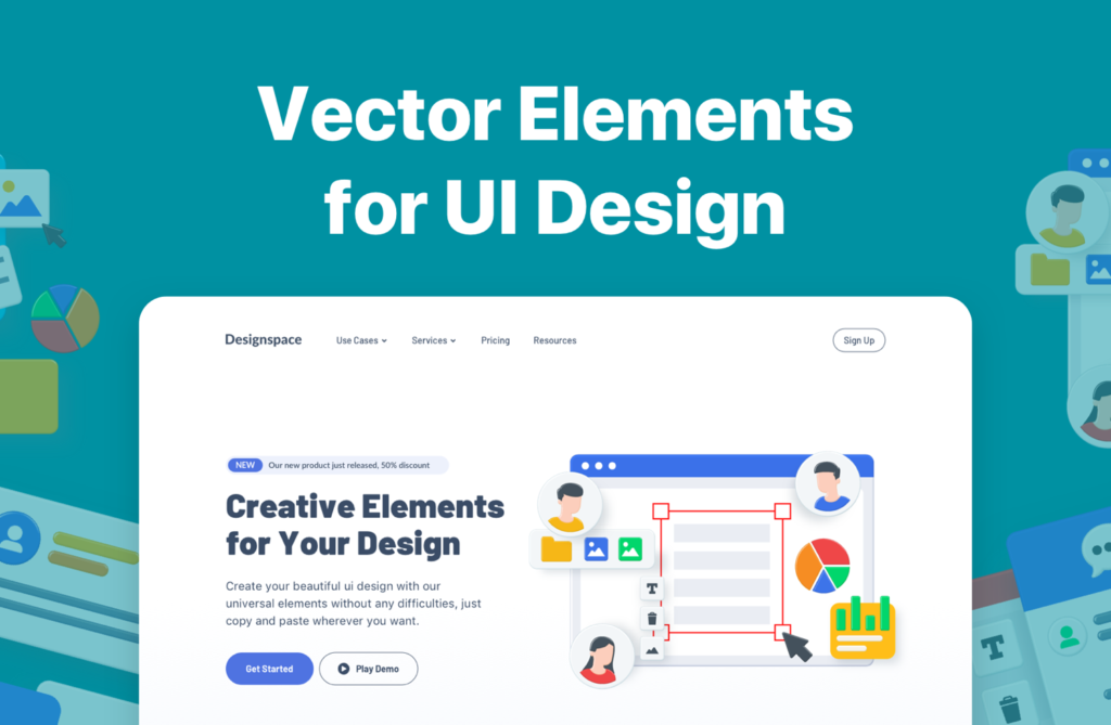 Vector Elements for UI Design | Designspace