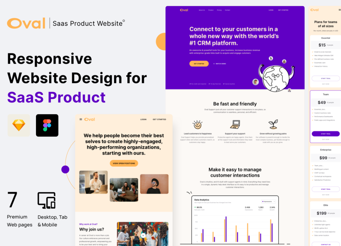 Cuboid Multi Purpose Dashboard UI Kit | Designspace