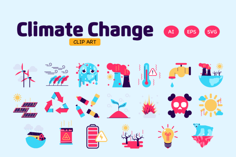 Climate Change Clip Art | Designspace