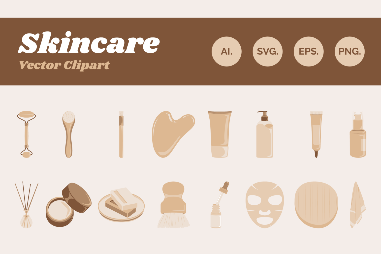 Skincare Clipart | Designspace