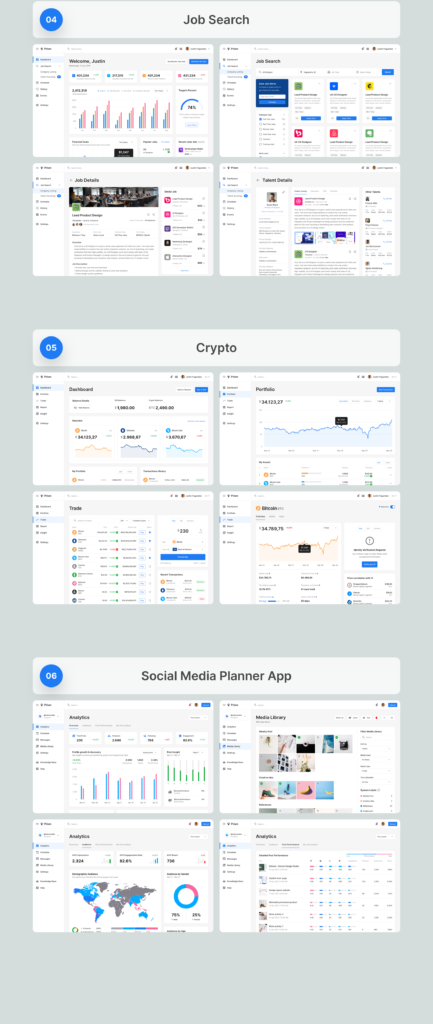 Prism Dashboard UI Kit | Designspace