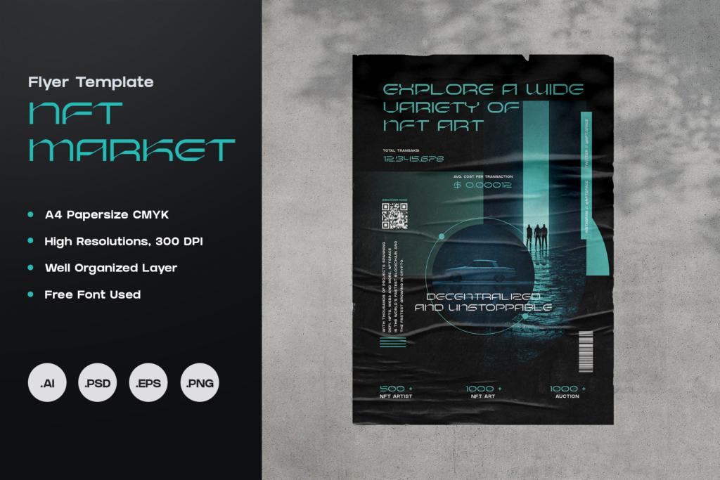 Template Flyer NFT | Designspace